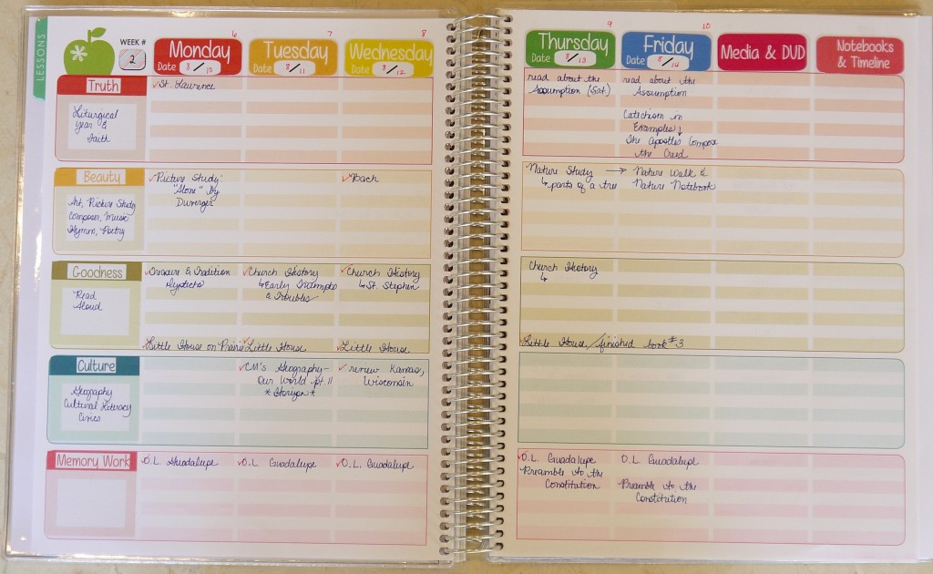 Morning Basket Series: Using an Erin Condren Teacher Planner ...