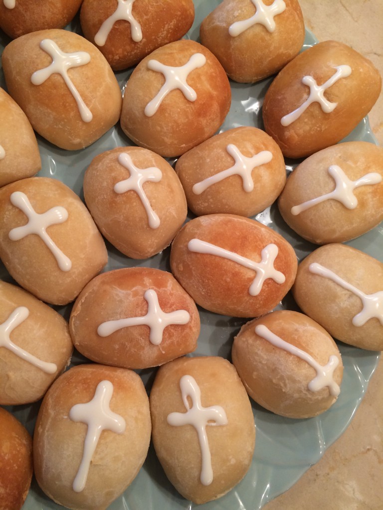 Lenten Feast Table | Wildflowers and Marbles