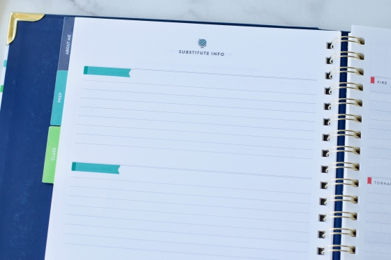 The Simplified Teacher Planner | A Review | Wildflowers and Marbles