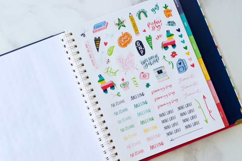 The Simplified Teacher Planner | A Review | Wildflowers and Marbles