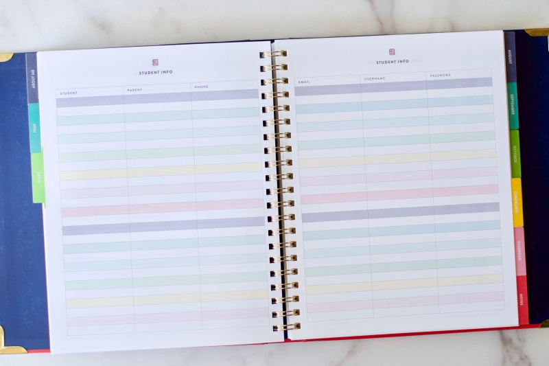 The Simplified Teacher Planner | A Review | Wildflowers and Marbles