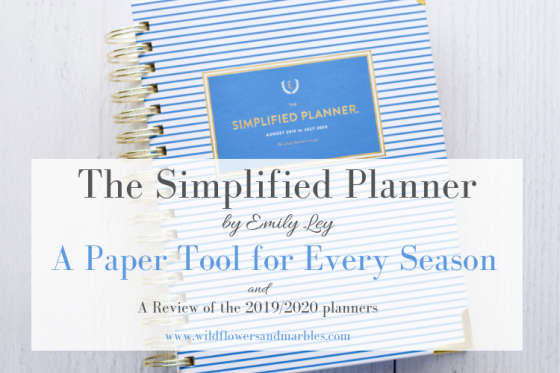 The Simplified Planner | A Paper Tool For Every Season | Wildflowers ...