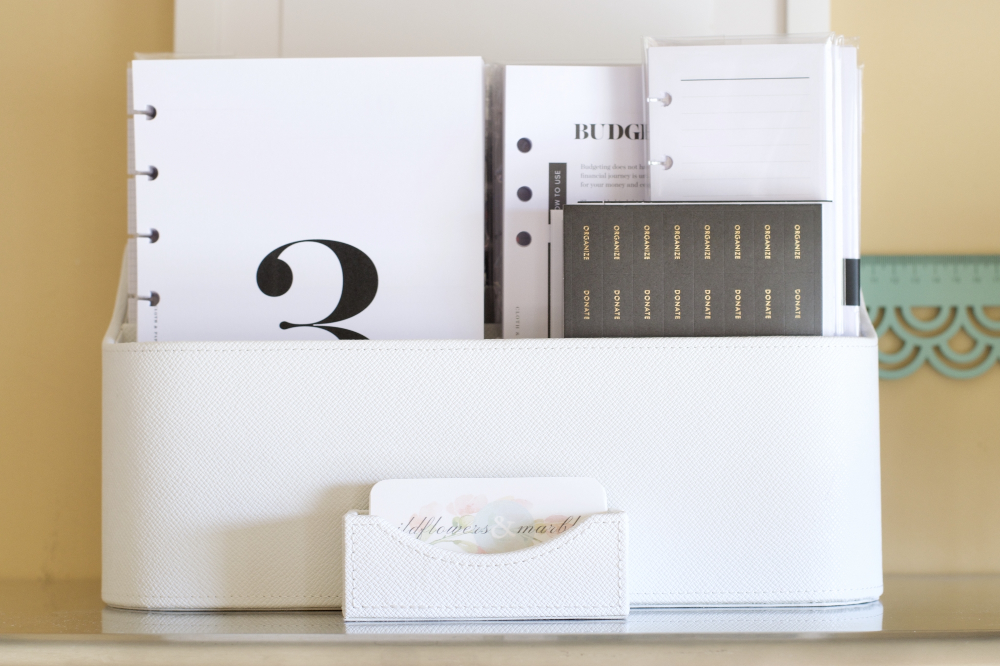 Getting Organized for 2020 – Office Edition | Wildflowers and Marbles