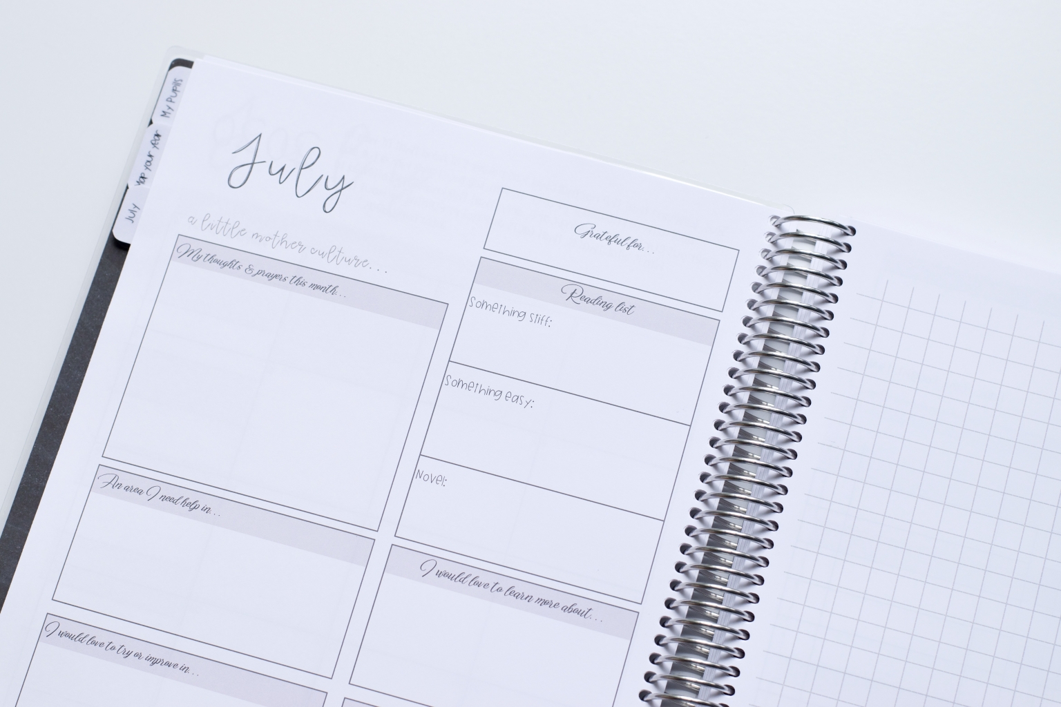 Anna Vance Paper Co Homeschool Planner | Review | Wildflowers and Marbles