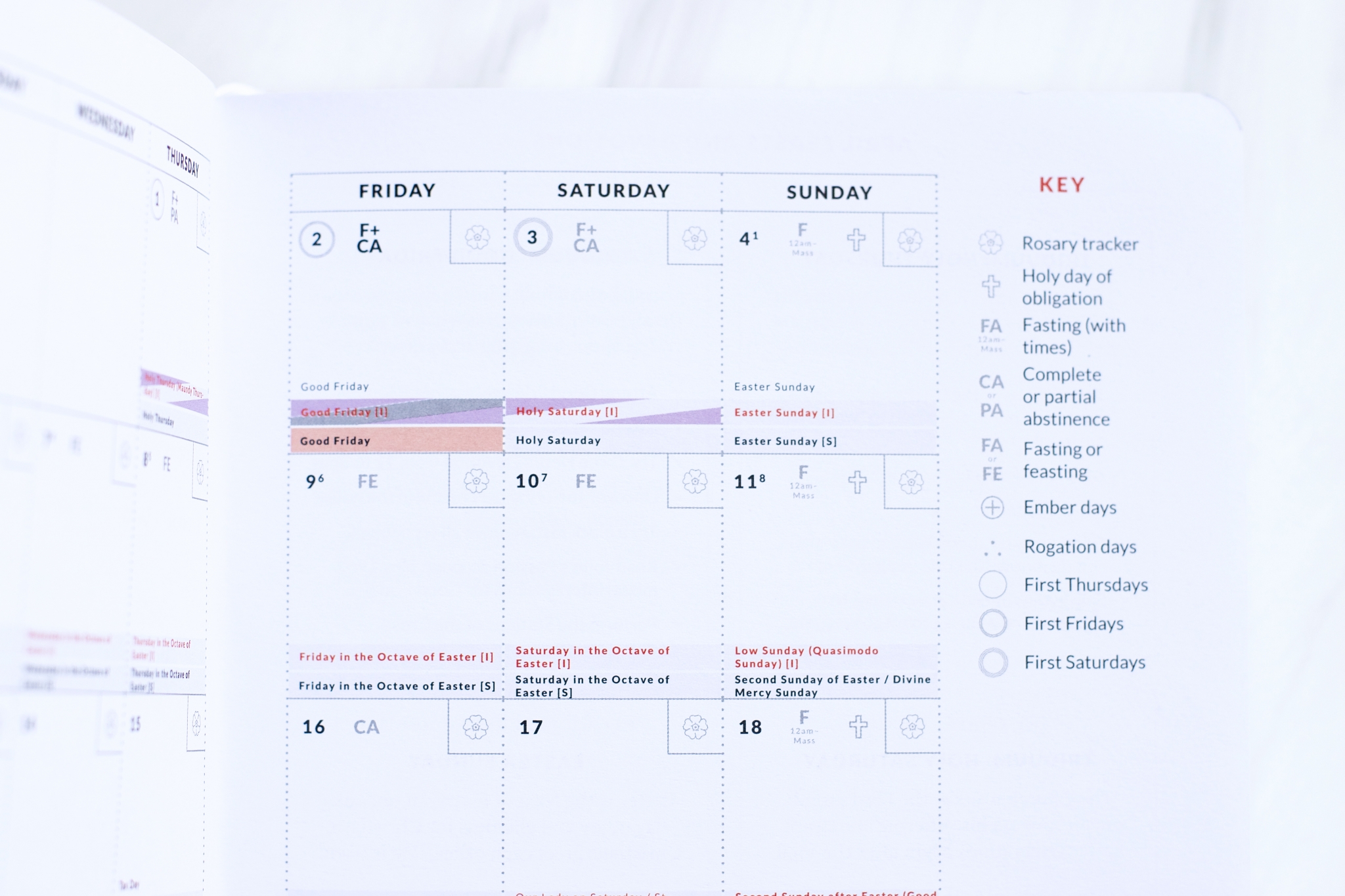 The Saintmaker Catholic Lifeplanner – a Review | Wildflowers and Marbles