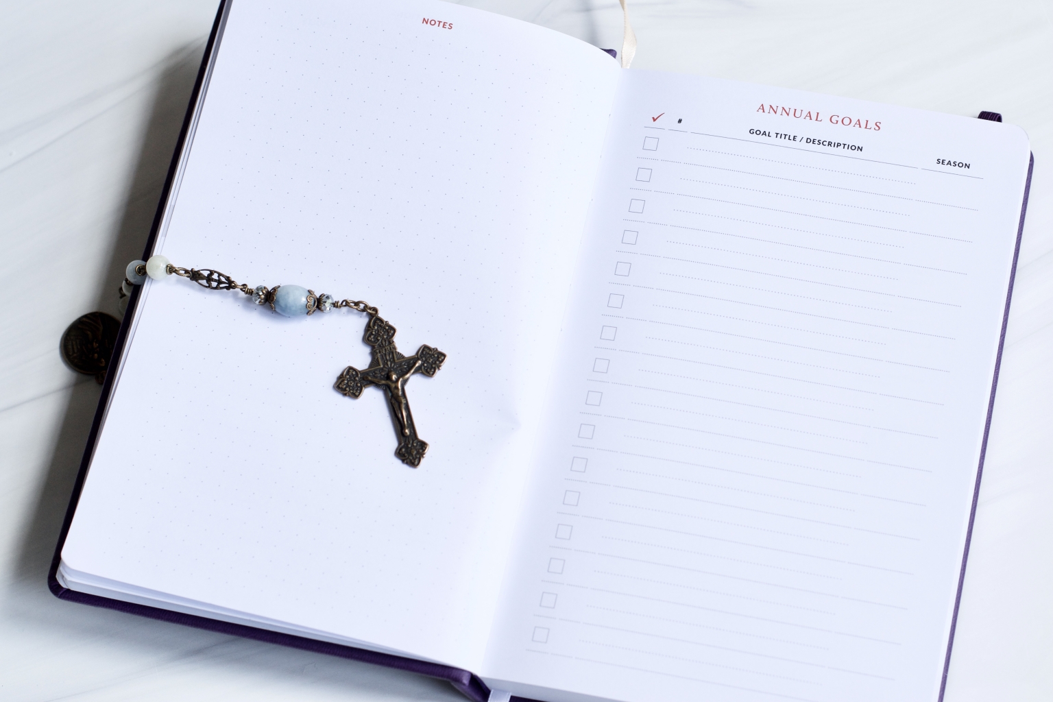 The Saintmaker Catholic Lifeplanner – a Review | Wildflowers and Marbles